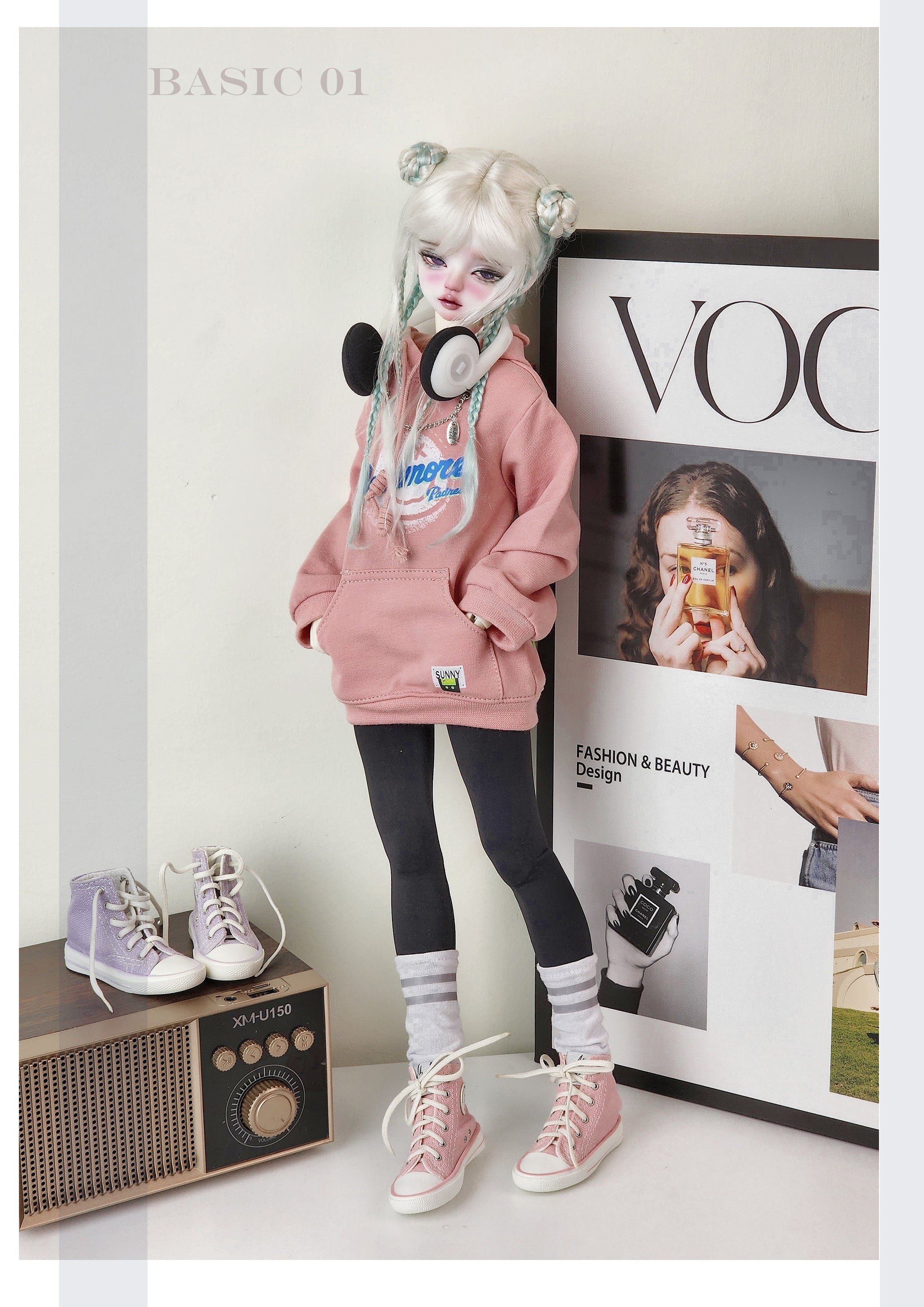 Huang Xiaoming Mingsang - Basic 01 (ชุดคู่ผู้ปกครองกับตุ๊กตา) : พรีออเ ...